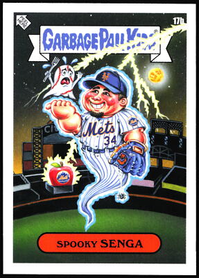 Kodai Spooky Senga 2023 GPK x MLB Garbage Pail #17B New York Mets R3 ...