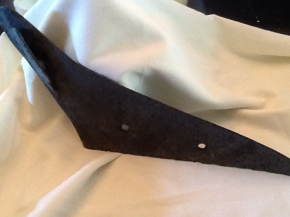 Vintage Primitive Cultivator Plow Head Blade Metal Farm Implement Tool ...
