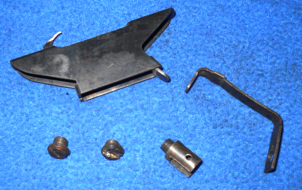 SPRINGFIELD J. STEVENS Model 84C .22LR MAGAZINE HOUSING, LATCH SPRING++ ...