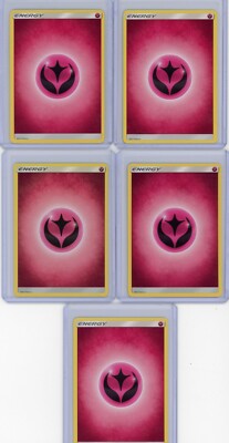 (5) Fairy Energy Card Lot | Sun & Moon | Pokémon TCG | eBay