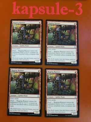 4x Rigging Runner (LP-NM) | Ixalan | MTG Magic Cards | eBay
