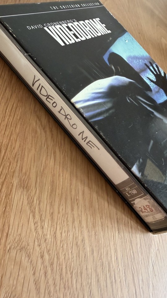Videodrome Criterion Collection (2 DVD Set, 1983) David Cronenberg James Woods | eBay