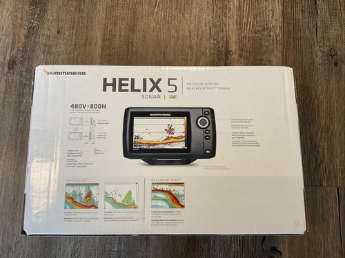 Humminbird HELIX 5 Sonar G2 Fish Finder w Adjustable Depth Range SEALED ...
