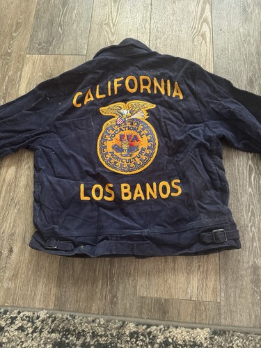 Vintage FFA Corduroy Jacket Los Banos California 50s 60s size 36 | eBay
