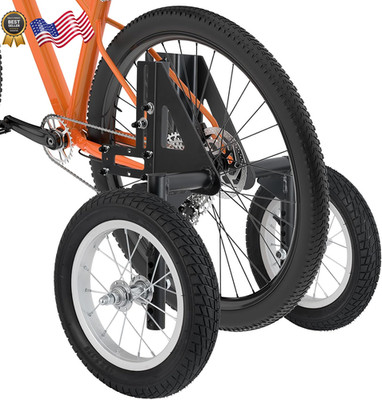 Adjustable Adult Bicycle Bike Stabilizers Training Wheels Fits 24 to 29 ...