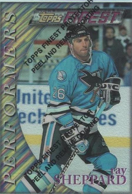 1995-96 Topps Finest - Ray Sheppard #16 Refractor for sale online | eBay