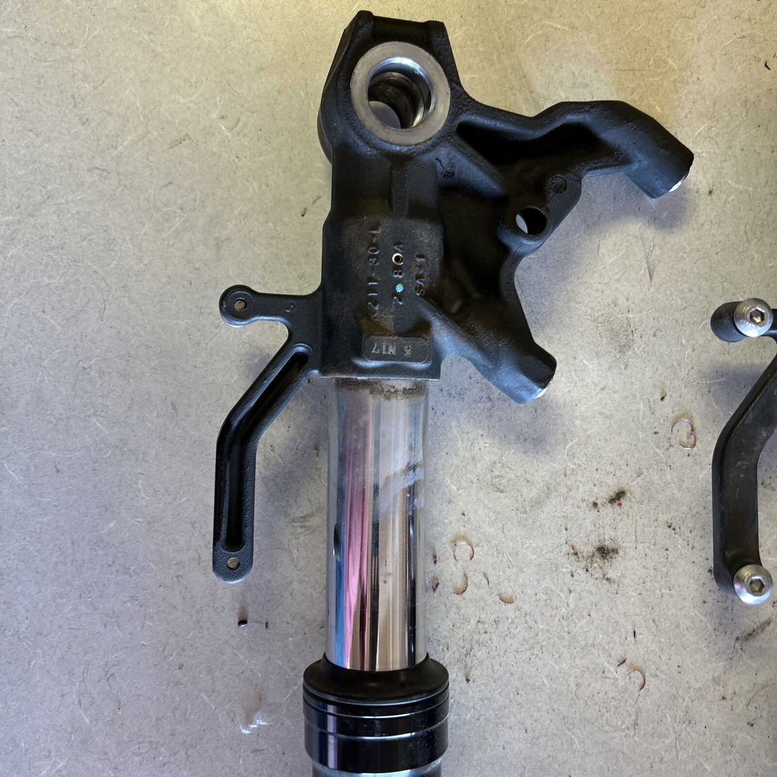 2018 Kawasaki Ninja Zx6r Pair Front Forks Bent | eBay