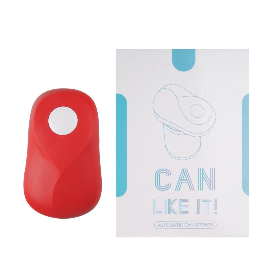 One-Touch Safety Smooth Edge Automatic Opener Red Auto Electric Can ...