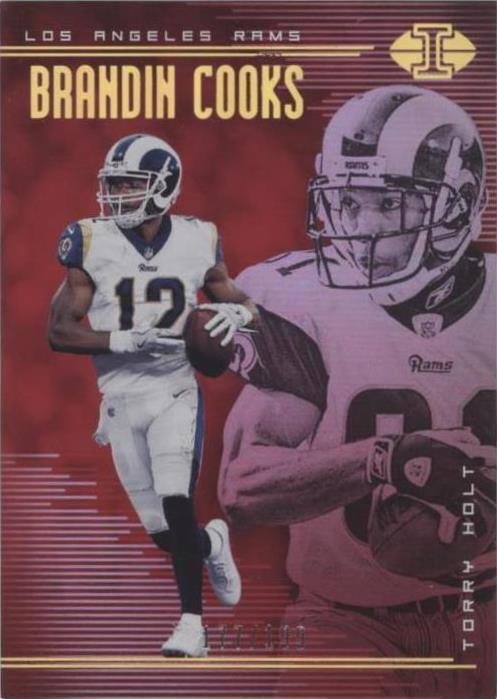 2018 Panini Illusions - Brandin Cooks, Torry Holt #67 Trophy Collection ...