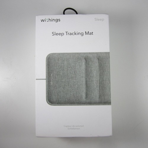 Withings WSM02-All-US Gray Sensing & Home Automation Sleep Tracking Mat ...