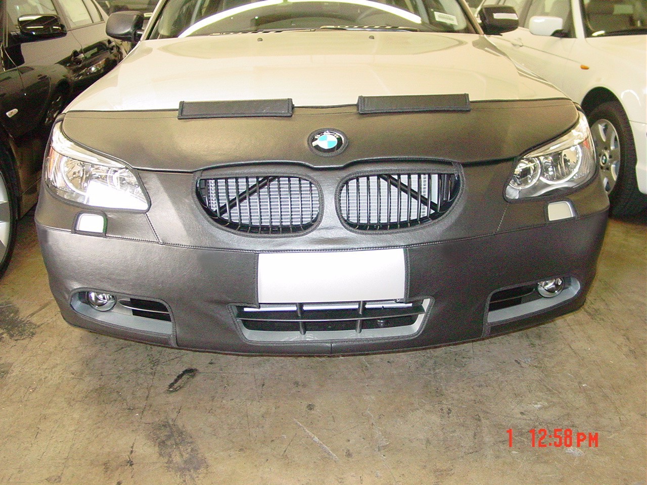 2004-2007 BMW 525i 530i 545i 550i Colgan Front End Mask Bra 2pc Fits ...