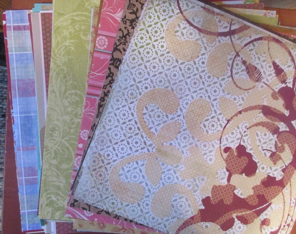 60 Plus Scrapbooking 12 x 12 Sheets Lot Each Lot is Different | eBay