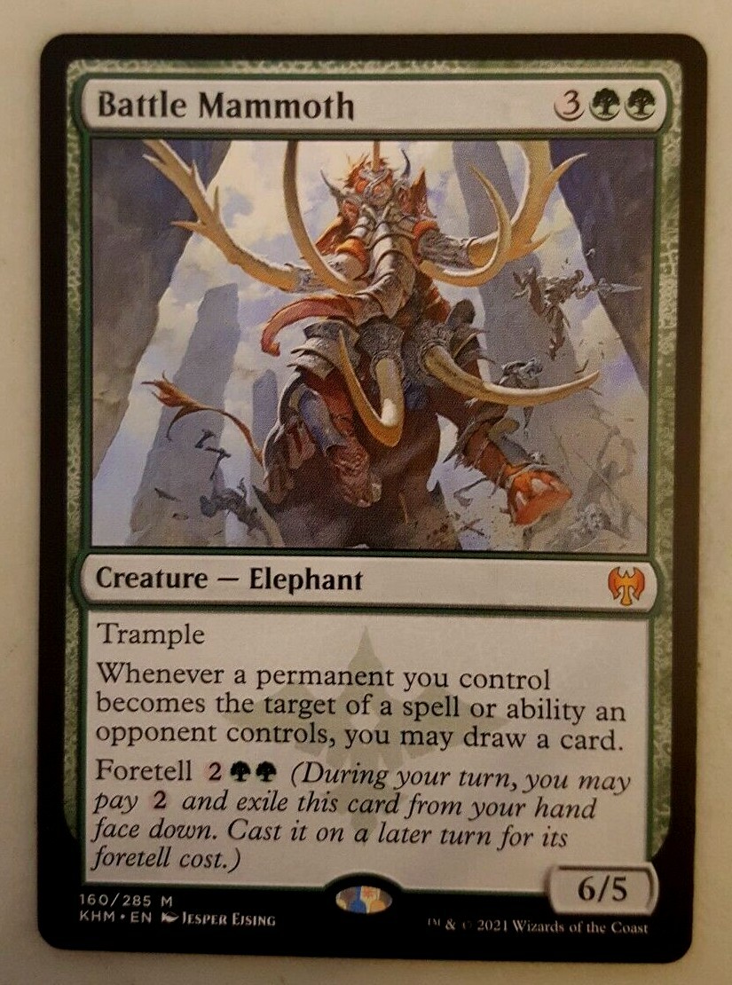1x Battle Mammoth Kaldheim MTG Magic the Gathering NM | eBay