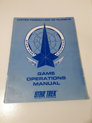 Star Trek Star Fleet Game Operations Manual United Federation of ...