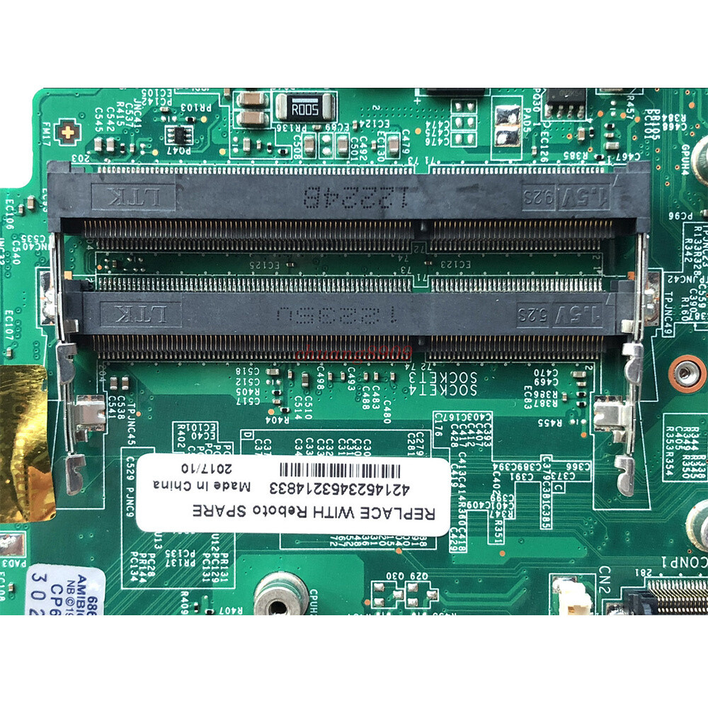 MS-17621 VER:2.1 For MSI GT70 Laptop Motherboard Intel HM77 DDR3 Tested ...