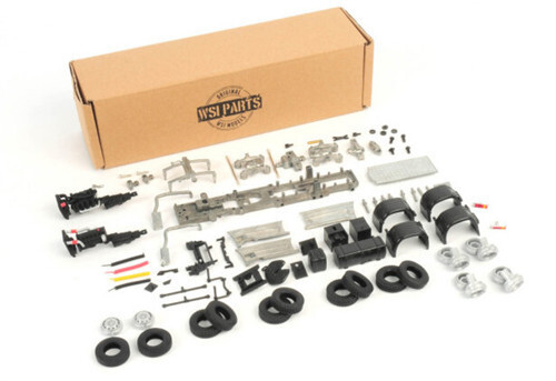 WSI CHASSIS parts for SCANIA R6 6X4 1/50 DIECAST Truck Pre-built Model ...