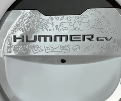 2024-2026 Hummer EV SUV Spare Tire Cover 3D ** LETTERING ** 19435233 ...