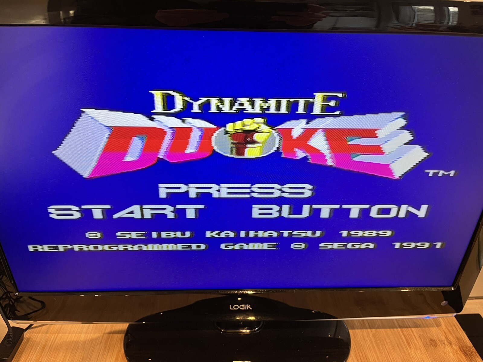 Dynamite Duke (Master System) PAL - Inlay Is Home Printed Photo Paper ...