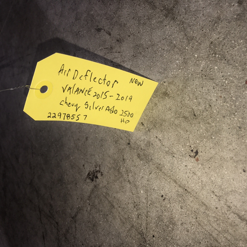 GM OEM 15-19 Silverado 2500 HD Bumper Components-Air Deflector 22978557 ...