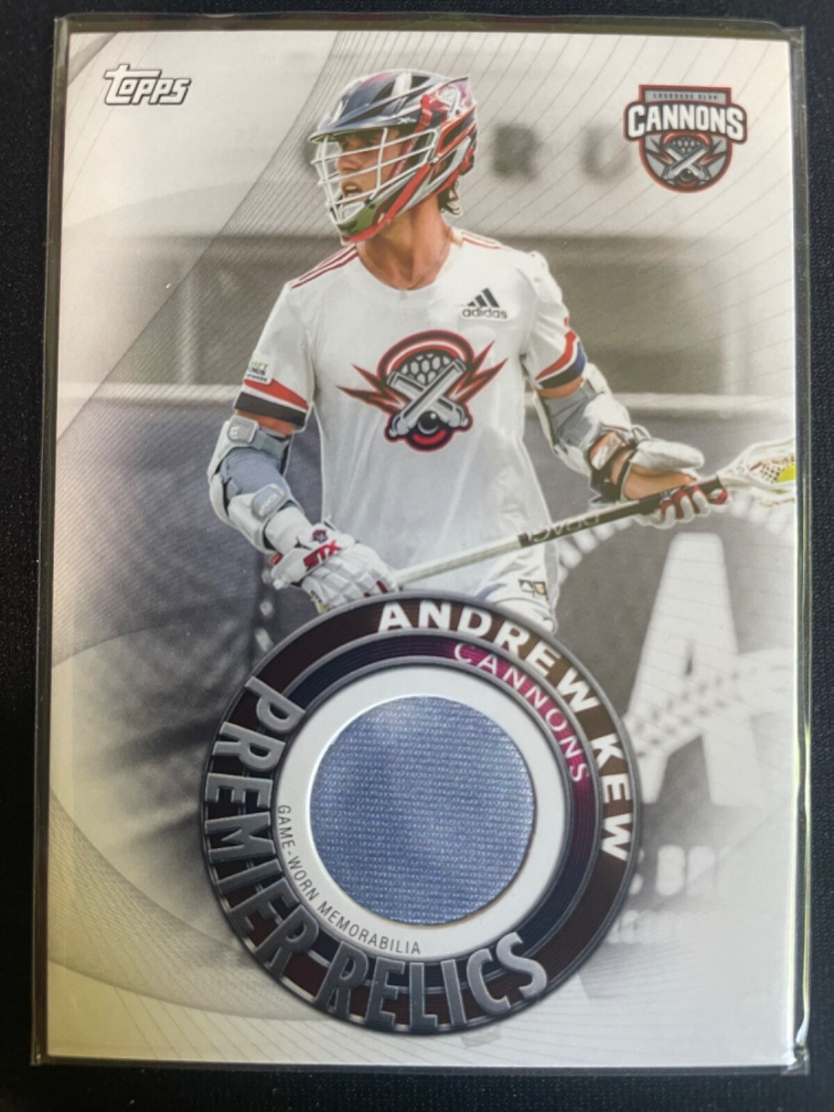 Andrew Kew 2022 Topps Premier Lacrosse League PLL Relics Jersey #PR-AK ...