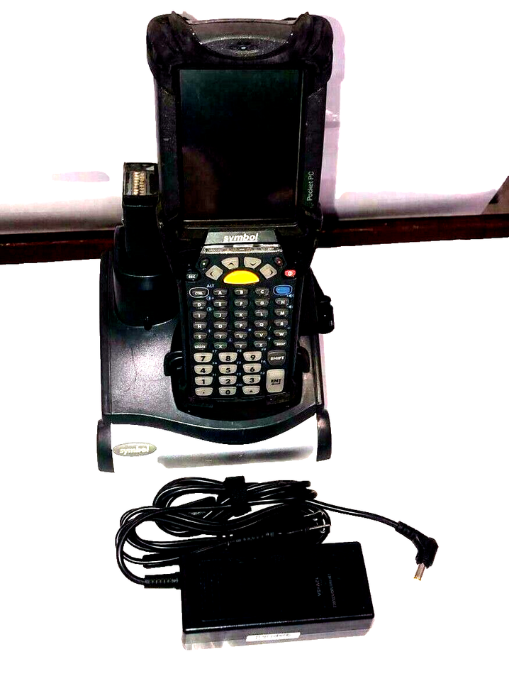 Motorola MC9060-GK0HBEEA7WW Mobile Computer w/PS6S9000UE Cradle Charge ...