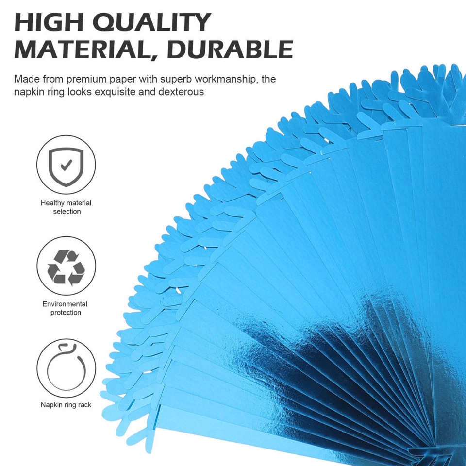 60 pcs Unique Napkin Clasps Elegant Napkin Rings Snowflake Napkin ...