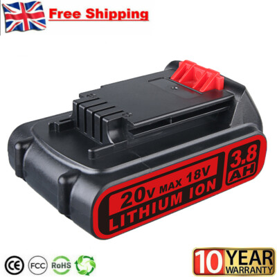 For Black & Decker BL2018 18V Lithium Battery LBXR20 BL1518 LCS1620 ...