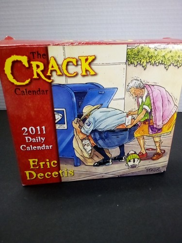 The Crack Calendar, 2011, New In Box, Eric Decetis | eBay