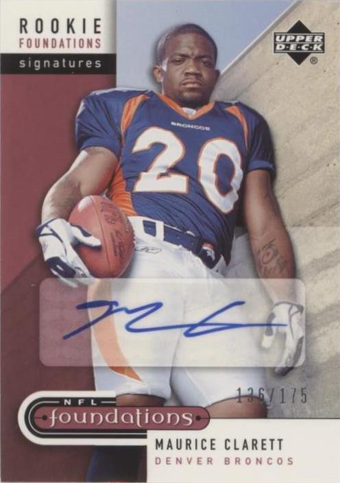 2005 Upper Deck NFL Foundations - Rookie Foundations Signatures Maurice ...