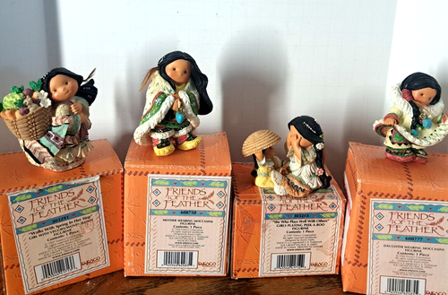 Friends of The Feather Figurines Set of 4 Resin | eBay
