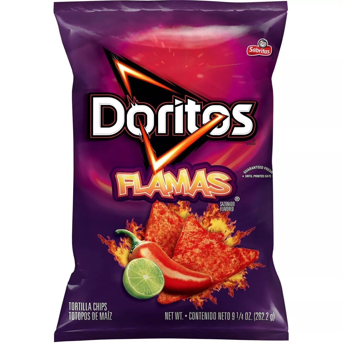 Doritos FLAMAS Flavor Tortilla Chips, 9.25 Oz Bags (Pack of 1) | eBay
