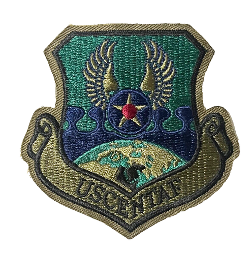 US AIR FORCE CENTRAL COMMAND USCENTAF SUBDUED GREEN PATCH (AFD+) | eBay
