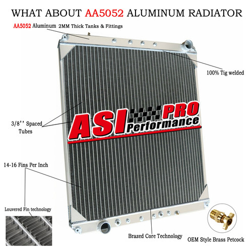 3 Row Aluminum Radiator fit 2008-2013 Freightliner Cascadia Columbia | eBay