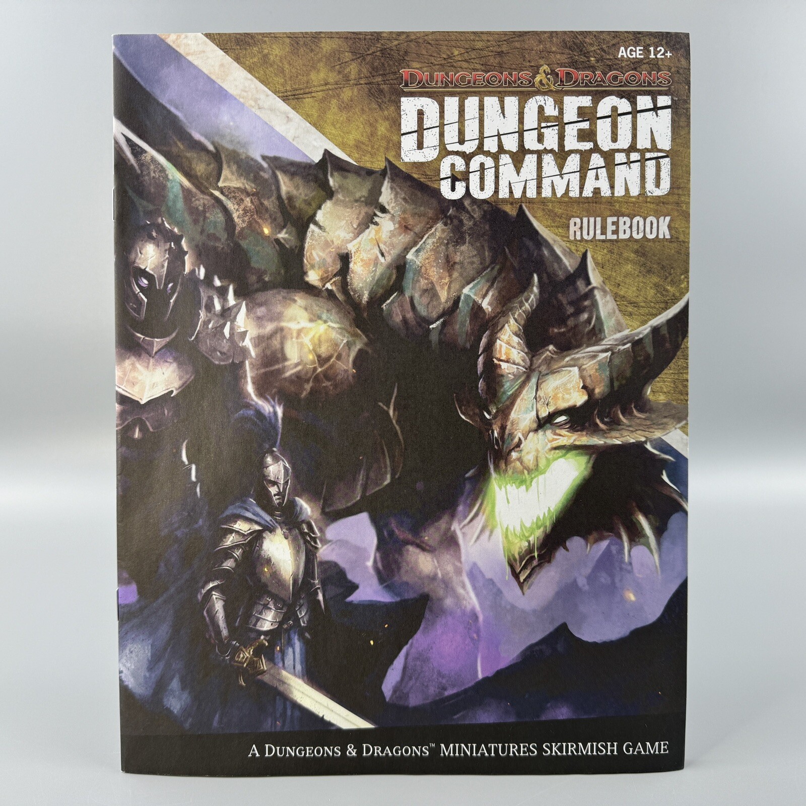 RULEBOOK ONLY for Dungeons & Dragons - Dungeon Command: Heart of Cormyr ...