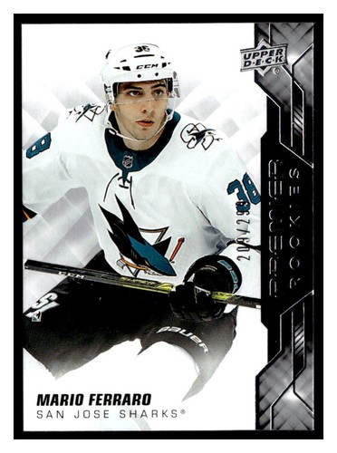 MARIO FERRARO 2019 UPPER DECK PREMIER ROOKIE /299 85 | eBay