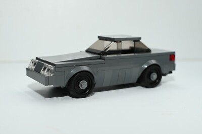 SSP Mustang Dark Gray Unmarked Custom Model compatible Built with LEGO ...