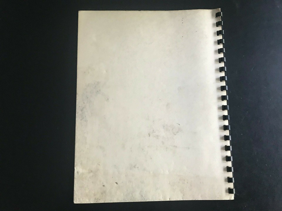 Bally Theory of Operation Pinball Machine Manual June 1978 | eBay