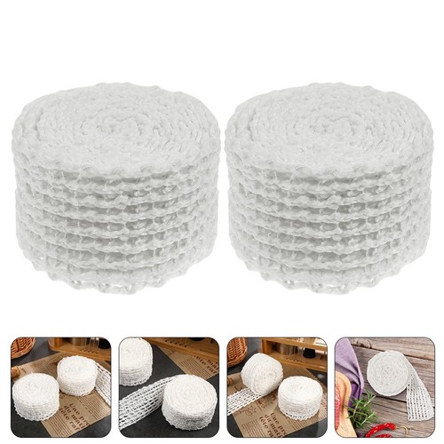 2 Rolls Rubber Sausage Casing Net Ham Netting Roll Beef Netting Tool | eBay