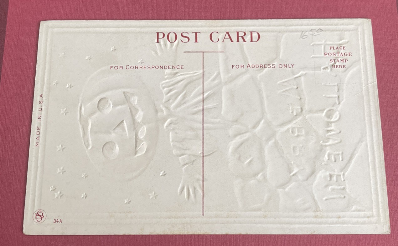 Vintage Embossed SB 34A Set Jack-o-Lantern Halloween Postcard | eBay