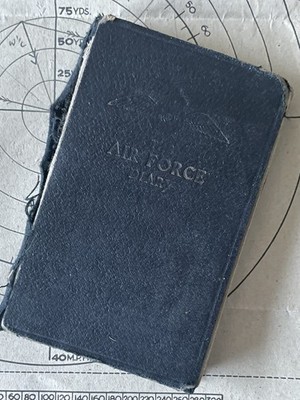 WW2 RAF BOMB AIMER 1943 DIARY - NAMED - UNDEVELOPED FILM - NEGATIVES ...