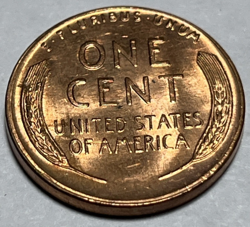 1955 S Wheat Penny Errors Die Clash Chips Cracks DDO Double Rim ...