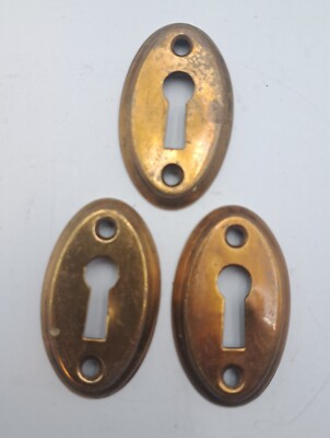 Escutcheons & Key Hole Covers - Antique Skeleton - 2