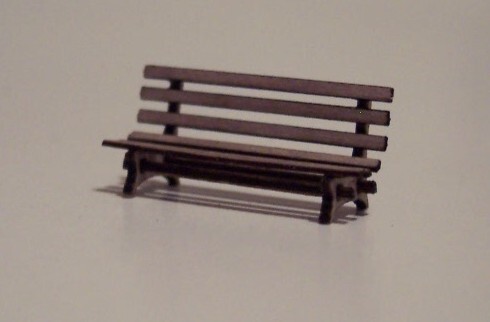 Osborn Model Kits 1022 HO Scale Park Bench 10Pk | eBay