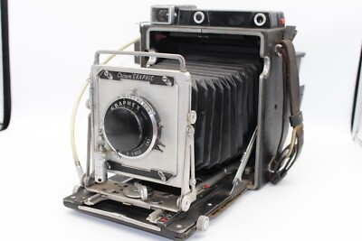 Graflex Crown Graphic 4x5 Press Camera W/ Graflex 135mm Lens, PARTS ...