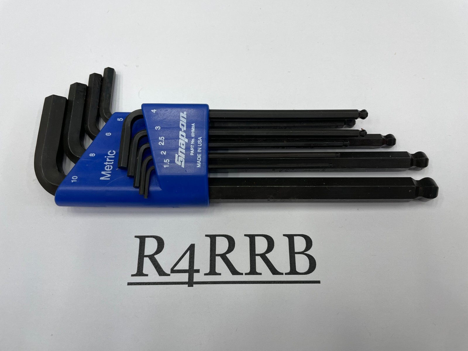 Snap-on Tools NEW 24pc Metric & SAE L-Shaped Ball Hex Wrench Sets BHM9A ...