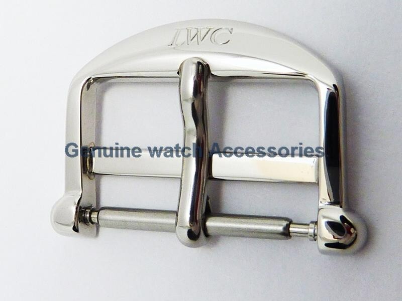 IWC PLATINUM PT950 TANG PIN BUCKLE CLASP (16mm)SUPER SHAPE VERY RARE IN ...