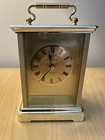 Vintage Portsmouth Quartz Gold Mantle Clock Made In Germany With ...