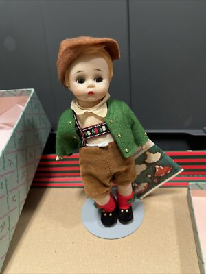 VTG Madame Alexander Tyrolean Boy 1950 Knee Bent Z20 | eBay