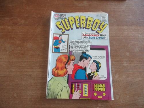 SUPERBOY #90 DC SILVER AGE PETE ROSS LEARNS SUPERBOY'S ID | eBay