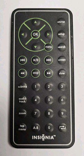 Original Insignia RC-1719 Dual Screen DVD Remote ES06360 NS-MVDS7 NS ...